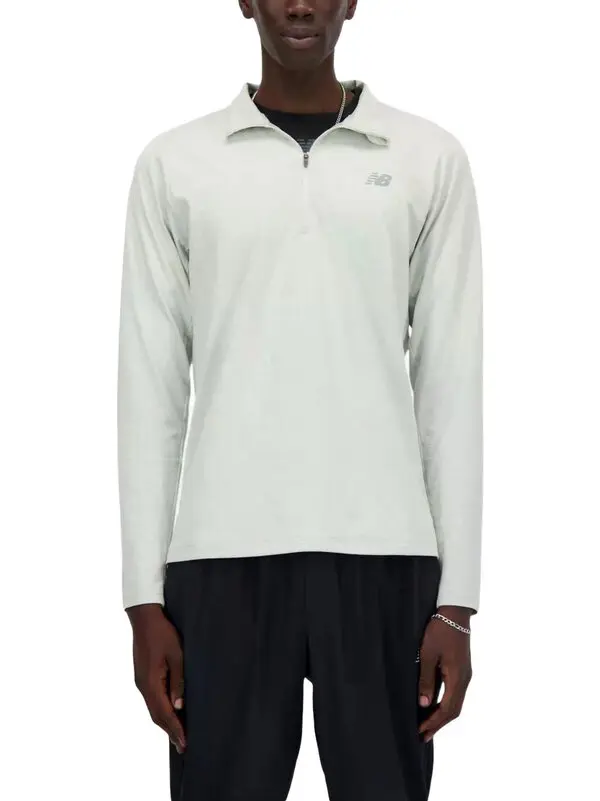 NEW BALANCE Quarter-zip Sweatshirt - Neutrals