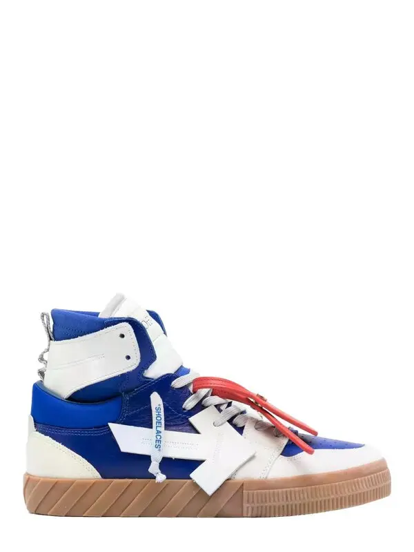 Off-White Floating Arrow High-top Sneakers - Blue