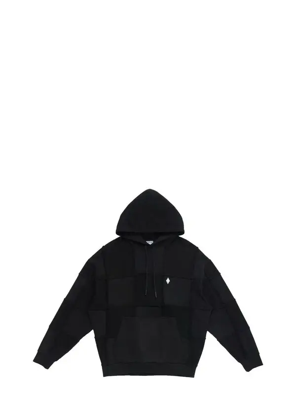 COUNTY OF MILAN Cross Inside Out Hoodie - Black