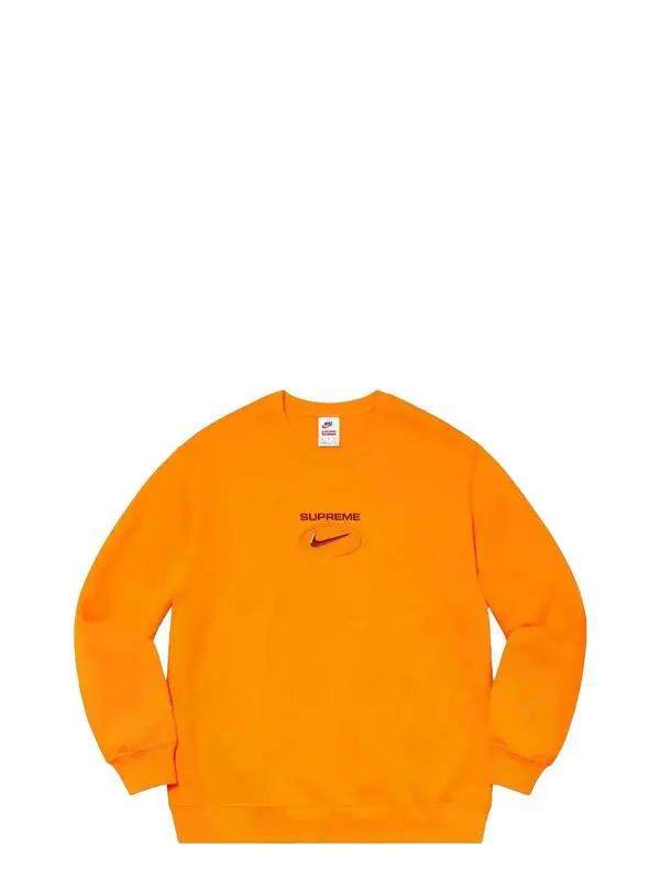 Supreme X Nike Jewel Crew-neck Sweatshirt - Orange