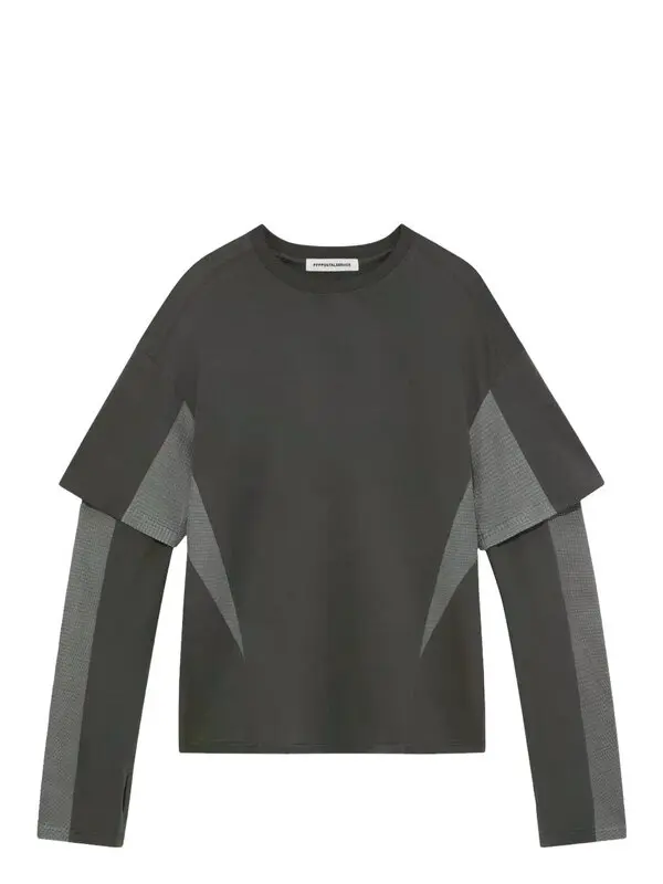FFFPOSTALSERVICE Layered Long Sleeve T-shirt - Grey