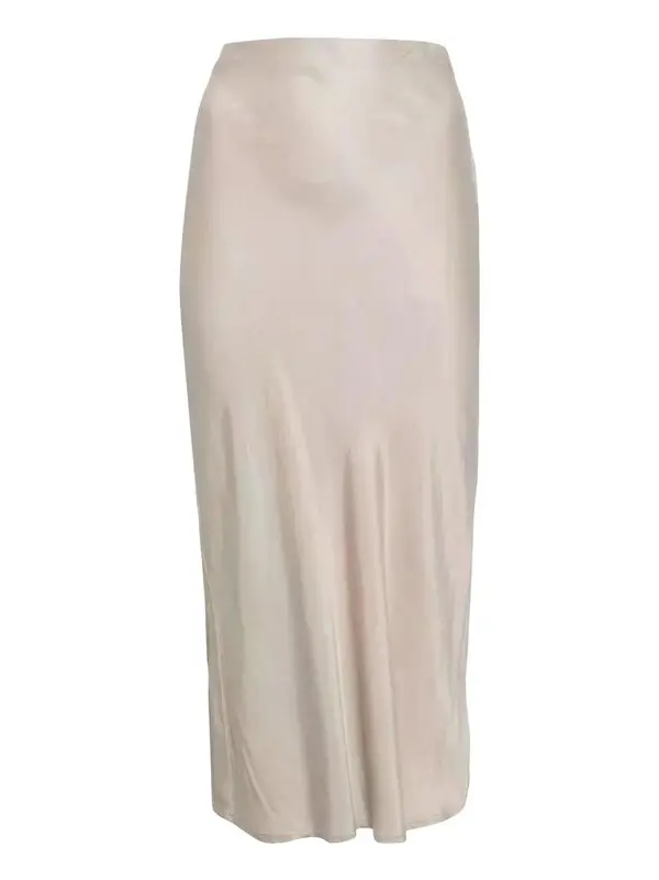 ALOHAS Low-rise Midi Skirt - Silver