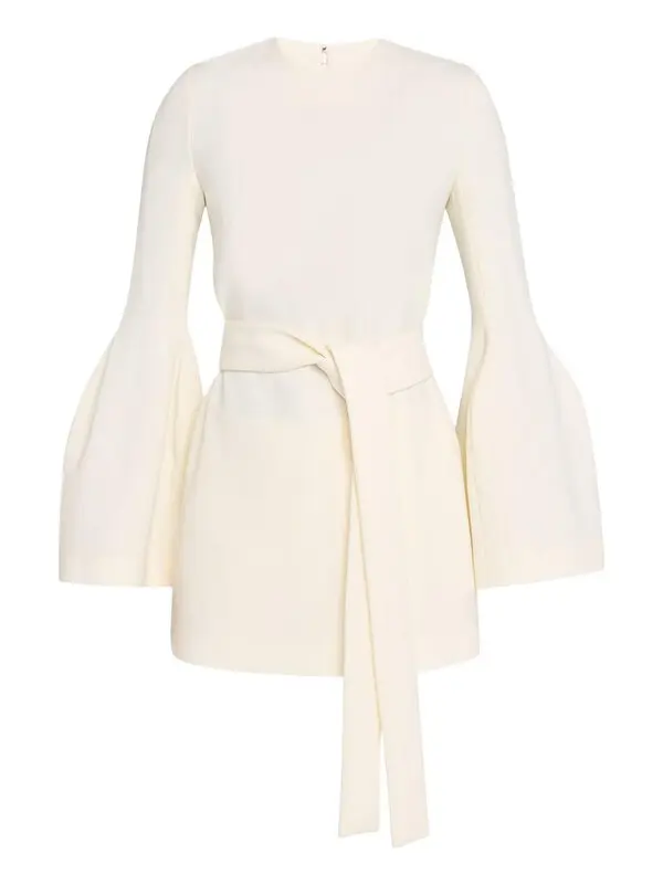 Gabriela Hearst Shandon Belted Tunic - Ivory