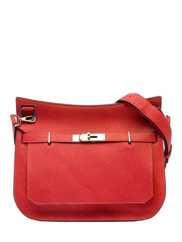 Hermès 2016 Clemence Jypsiere 28 Crossbody Bag - Red