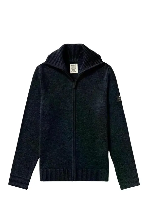ECOALF Sasa Zip-up Cardigan - Blue