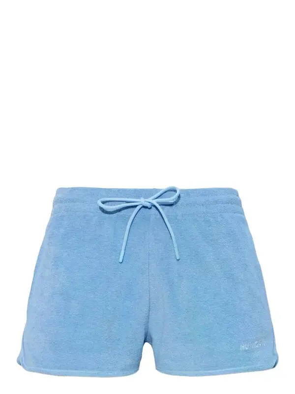 Hunza G Drawstring Shorts - Blue