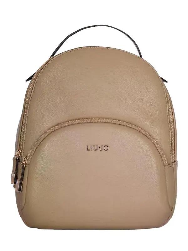 Liu Jo Logo-detail Backpack - Neutrals