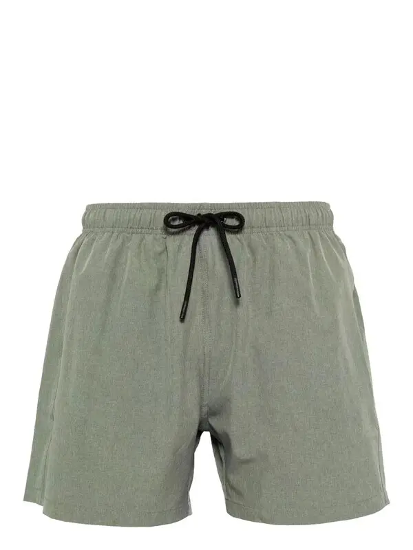 BOARDIES Drawstring-waist Swim Shorts - Green