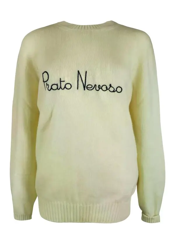 JURTA Embroidered Sweater - Neutrals