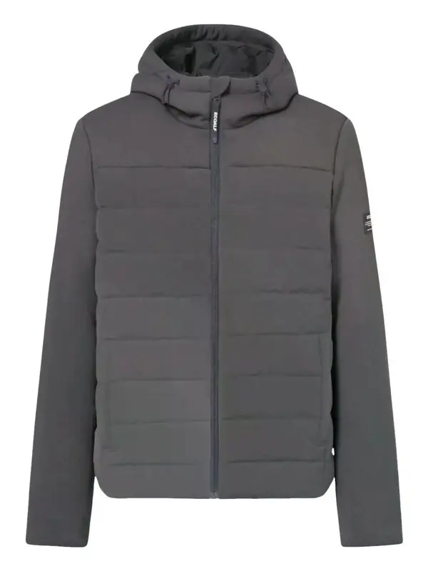ECOALF Quilted Hooded Jacket - Green