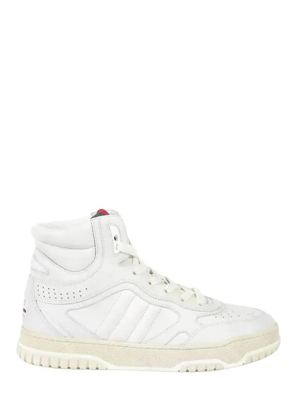 Gucci Re-web High-top Sneakers - White