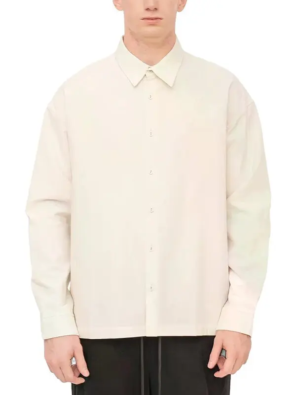 THE VIRIDI-ANNE Button-up Shirt - White