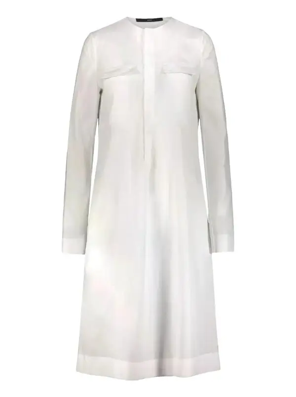SAPIO Nº15 Pocket Long Shirt - White