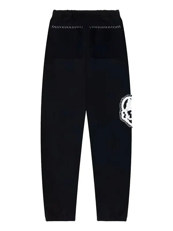 CHITO Appliqué-detail Track Pants - Black
