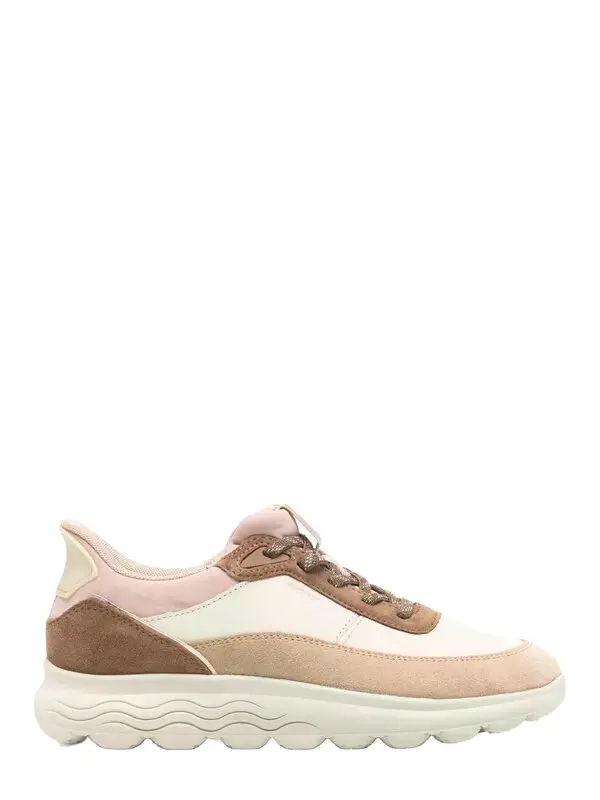 Geox Suede Panels Sneakers - Neutrals