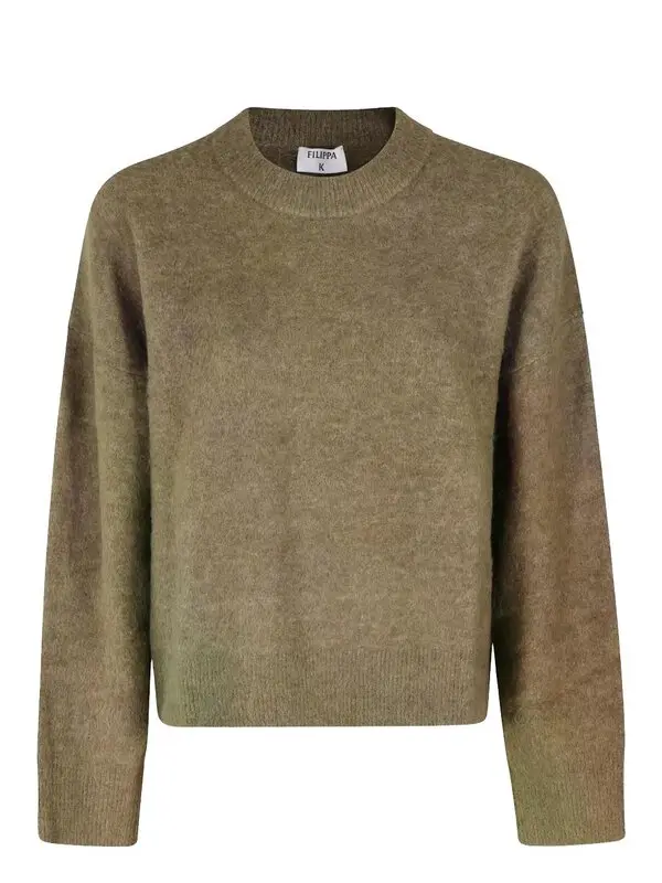 Filippa K Round-neck Sweater - Green