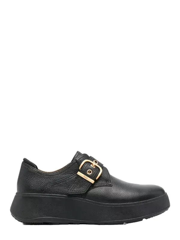 Fitflop Buckle-strap Oxford Shoes - Black