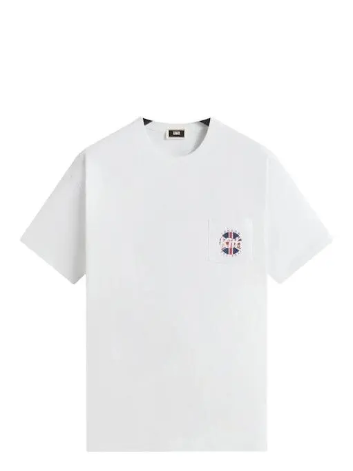 Kith Union Jack Shield Vintage Tee Shirt - White