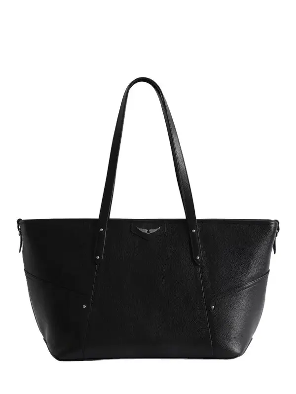 Zadig&Voltaire Leather Tote Bag - Black