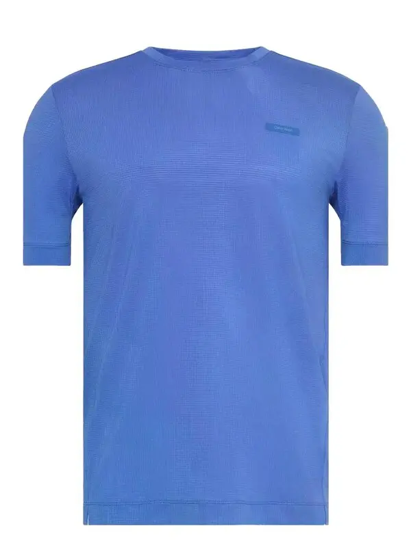 Calvin Klein Short-sleeve Logo T-shirt - Blue