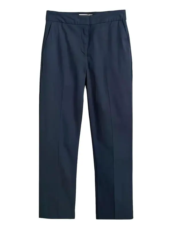 Gant Slim Slack Trousers - Blue