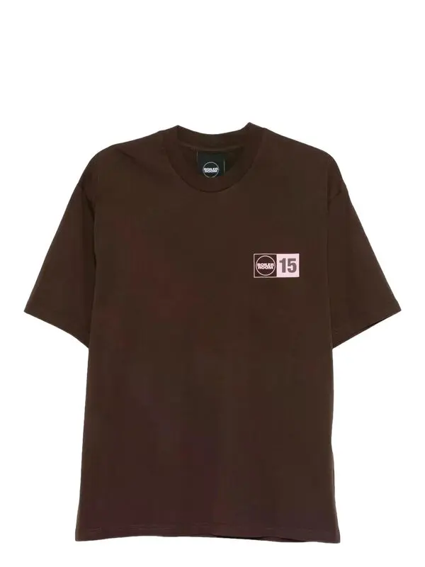 BOILER ROOM Graphic T-shirt - Brown