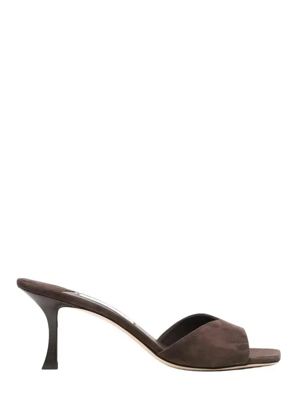 JIMMY CHOO 70mm Skye Sandals - Brown