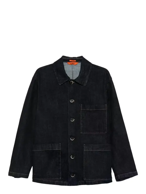 Barena Venezia Buttoned Denim Jacket - Blue