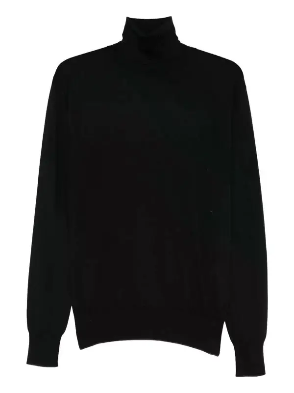 JIL SANDER High-neck T-shirt - Black