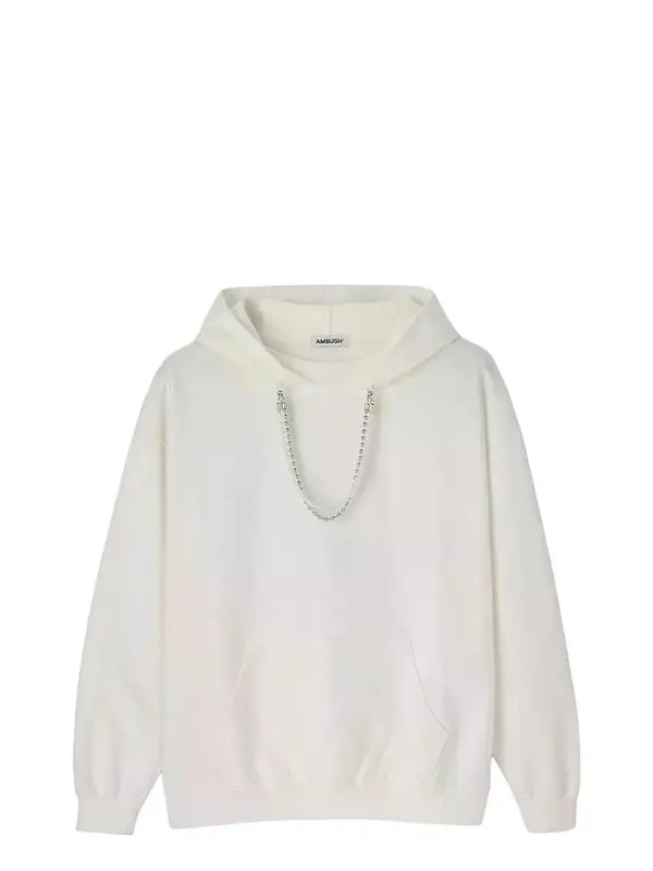 AMBUSH Ball-chain Hoodie - White
