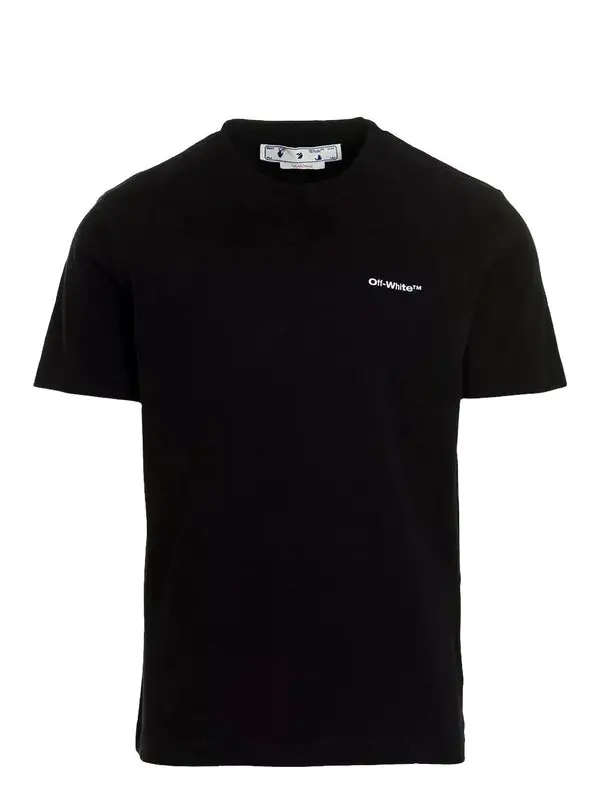 Off-White Wave Outline T-shirt - Black