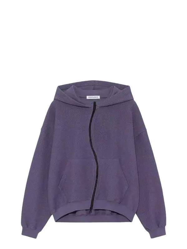 FFFPOSTALSERVICE Zip-up Hoodie - Purple