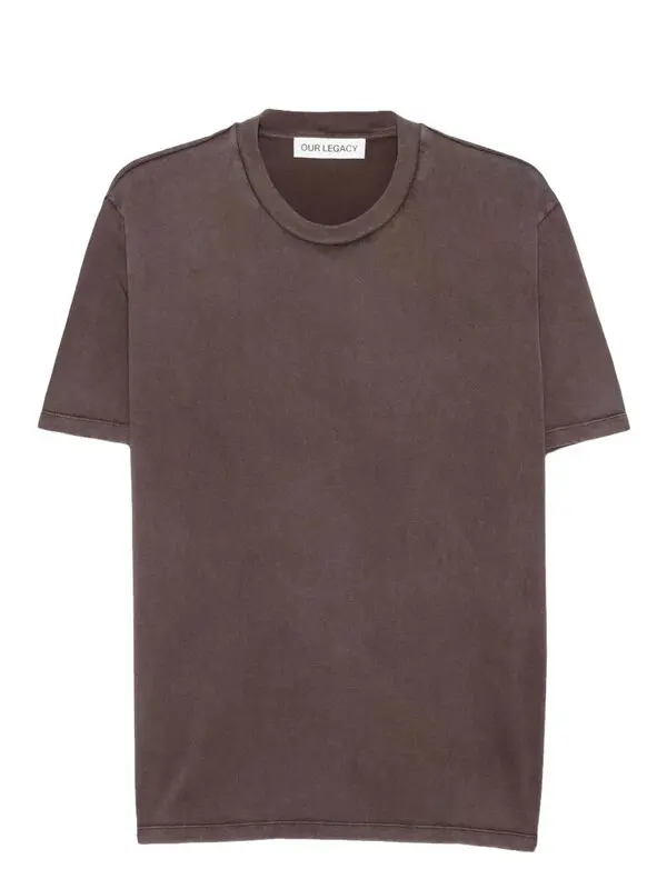 Our Legacy Crew-neck T-shirt - Brown