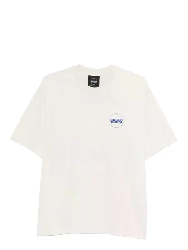 BOILER ROOM Logo T-shirt - Neutrals