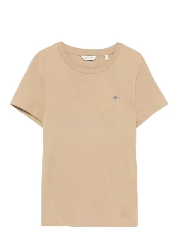 Gant Logo-embroidered T-shirt - Green