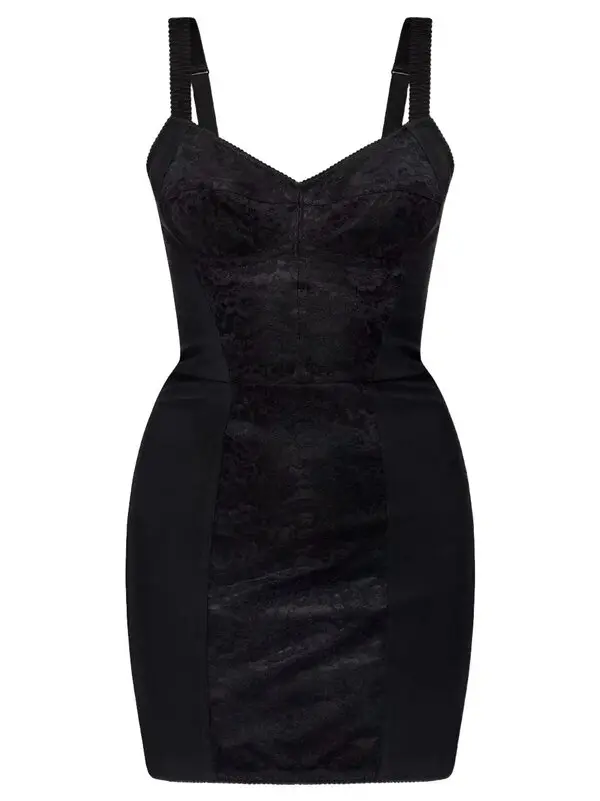 Dolce & Gabbana Sleeveless Mini Dress - Black