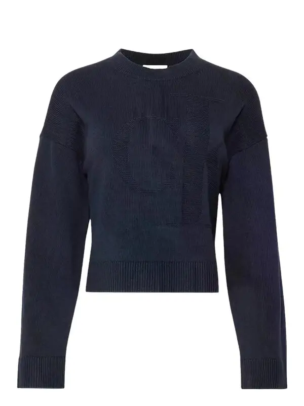 Calvin Klein Logo-motif Sweater - Blue