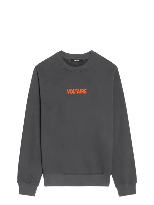 Zadig&Voltaire Aime Crew-neck Sweatshirt - Grey