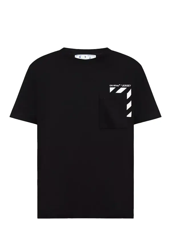 Off-White Pocket Slim T-shirt - Black
