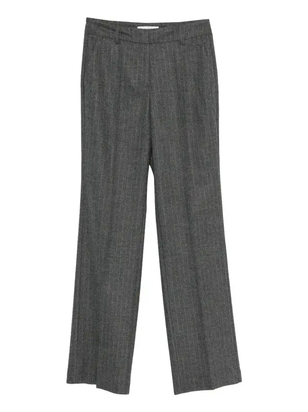 Marc O'polo Striped Trousers - Grey
