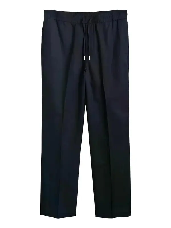 Gant Cotton-linen Trousers - Blue