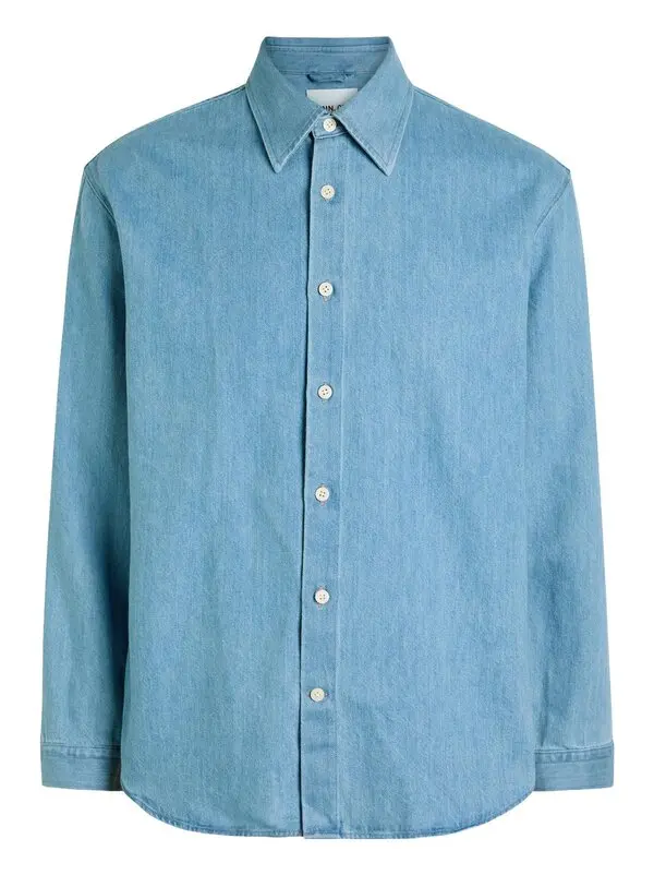 Nn07 Casper Denim Shirt - Blue