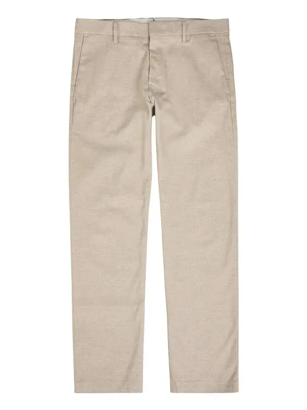 Nn07 Theo Straight-leg Woven Trousers - Beige
