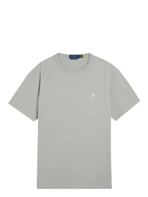 Polo Ralph Lauren Logo Cotton T-shirt - Grey