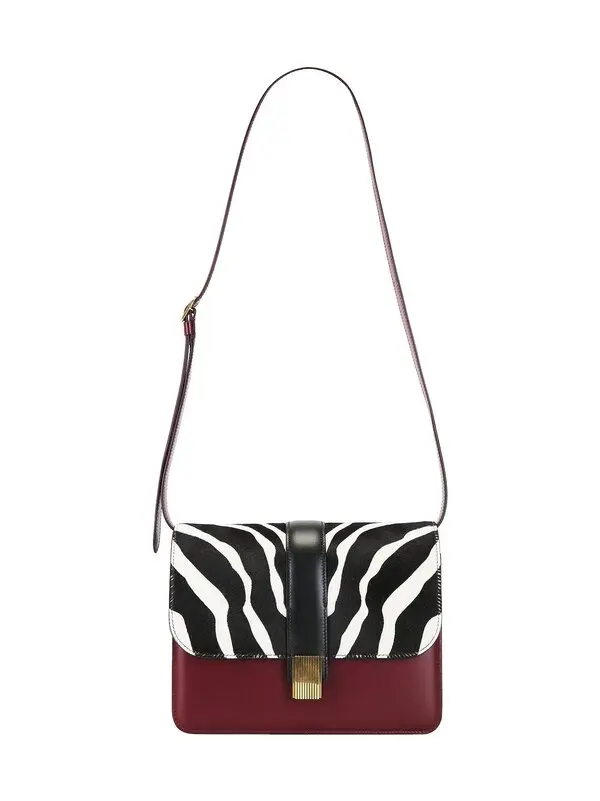 Khaite Blake Crossbody Bag - Oxblood