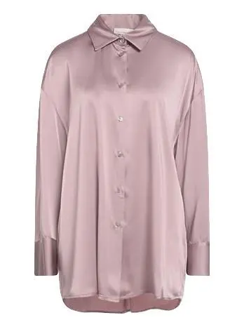 SEMICOUTURE Satin Shirt - Pink