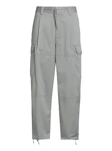 Emporio Armani Light Cotton-blend Cargo Pants - Grey