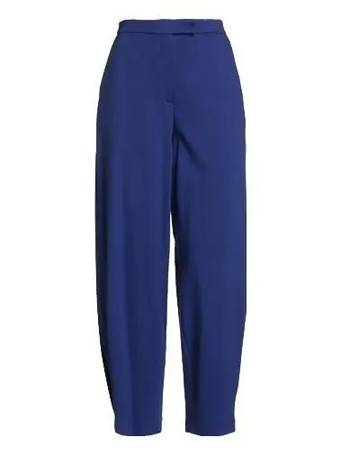 Emporio Armani Tapered Viscose Blend Pants - Blue