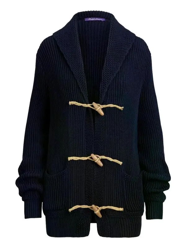 Ralph Lauren Shawl-collar Toggle Cardigan - Blue