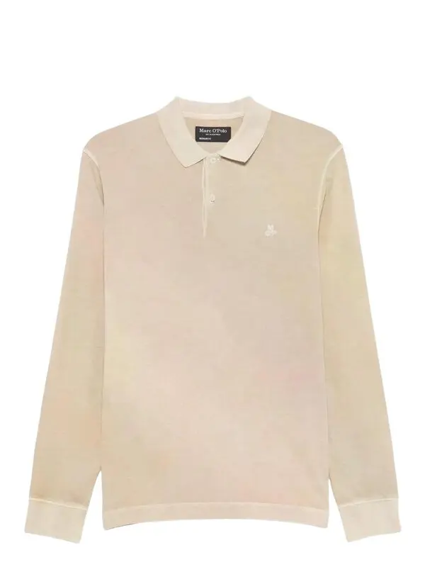 Marc O'polo Long-sleeves Polo Shirt - Neutrals